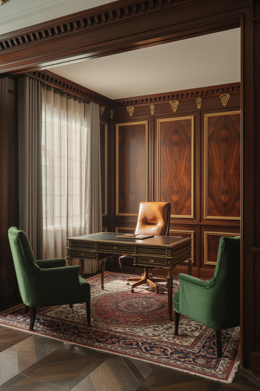 32 Hidden Office in Living Room Designs 2026 - The Styled Desk